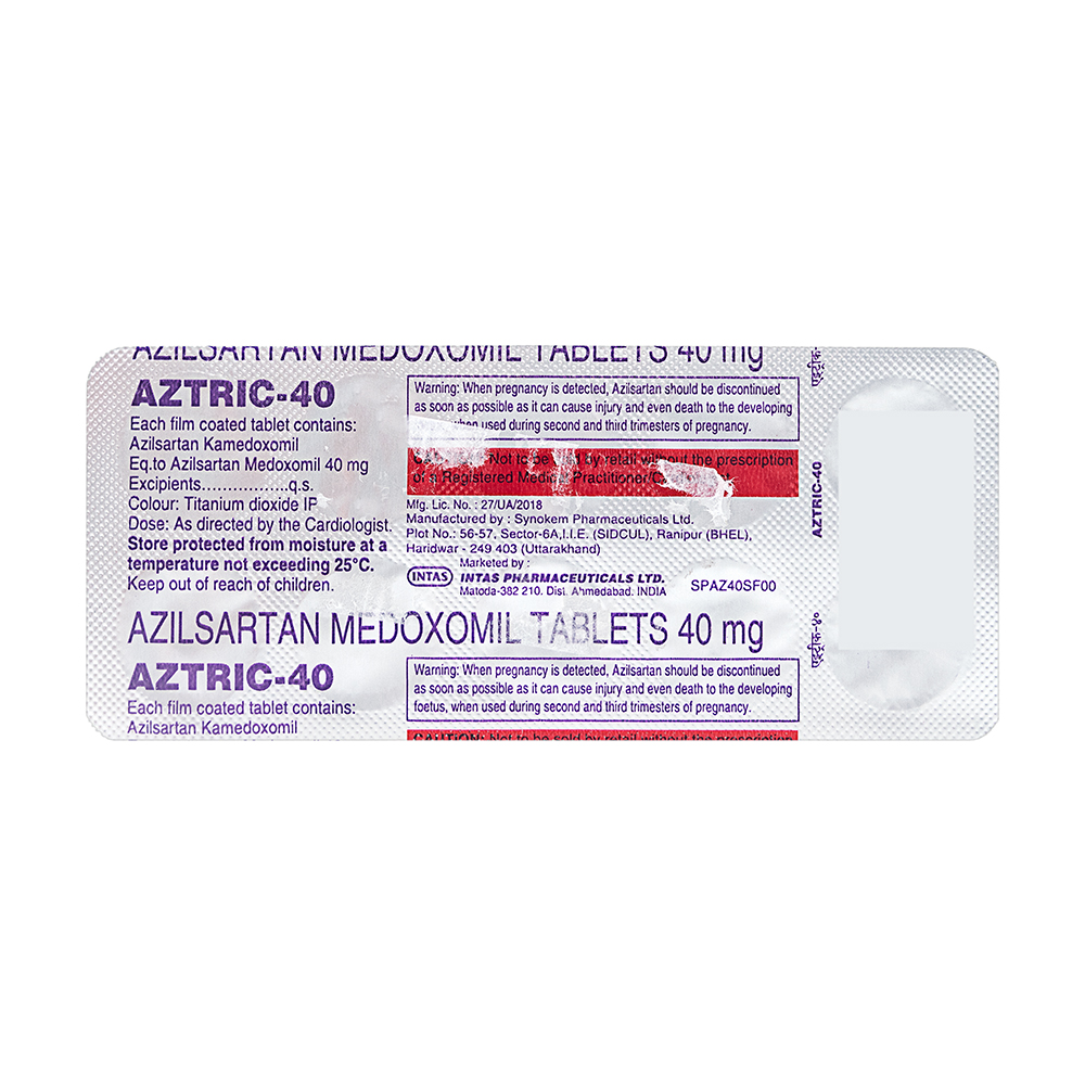 Product AZTRIC 40 MG | M108